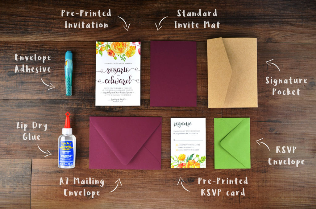 How to DIY Pocket Invitations, the Easy Way - Cards & Pockets Design ...