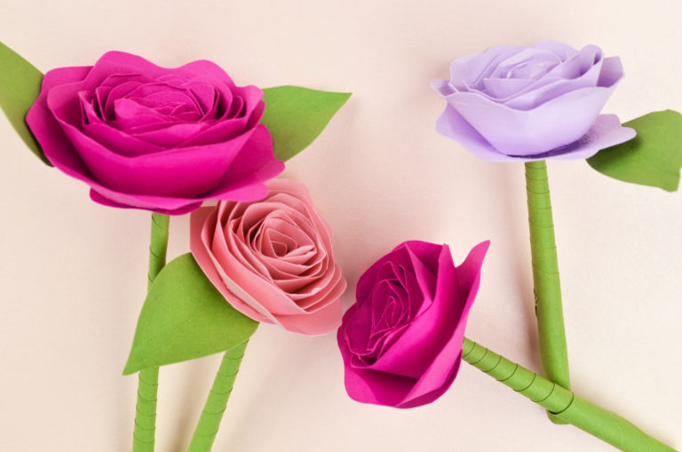 Easy DIY Paper Flower Tutorial - Cards & Pockets Design Idea Blog